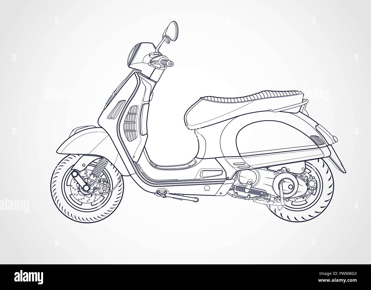 Advertisement bike Stock Vector Images - Alamy