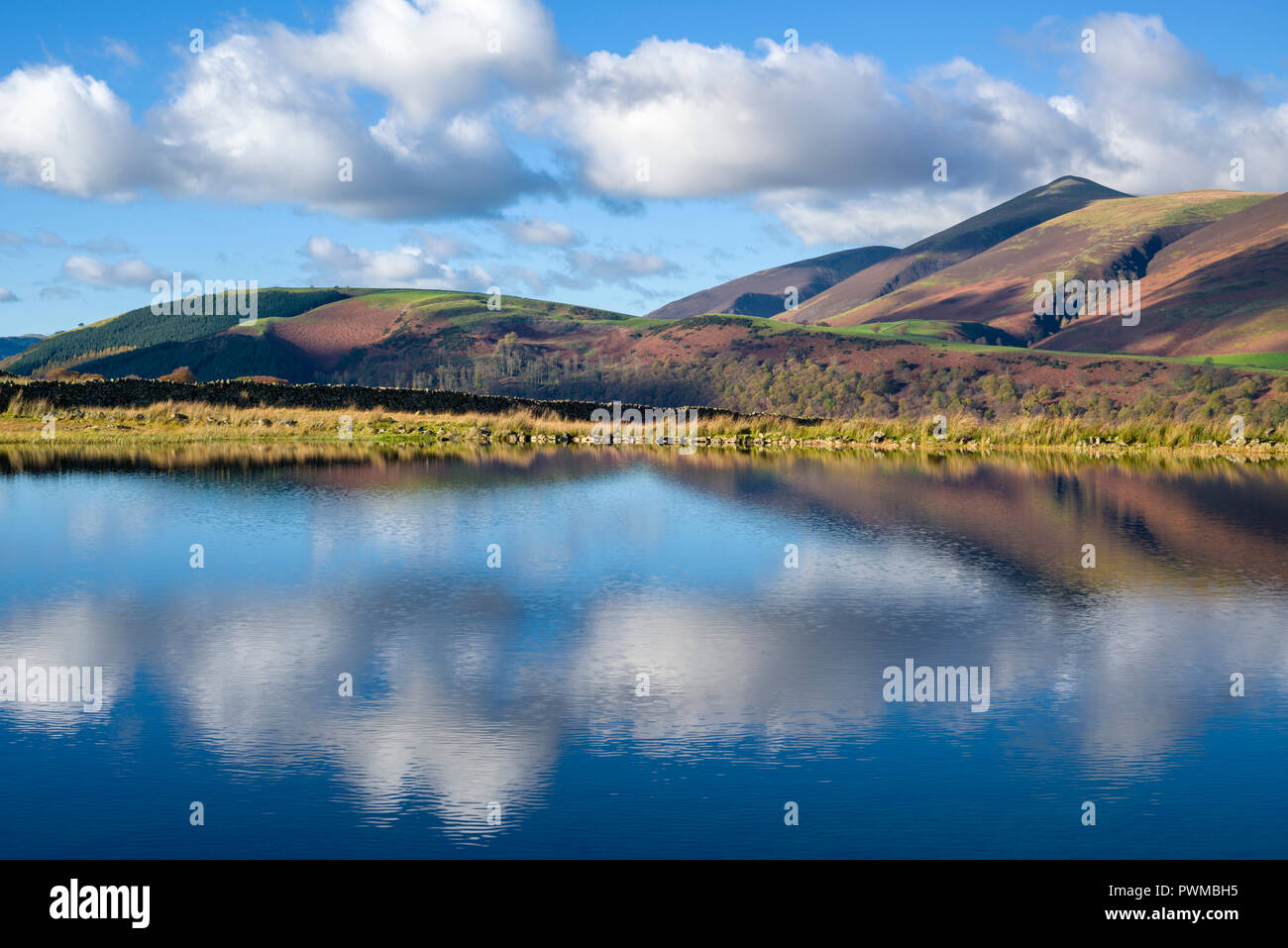Tewet Tarn in the English Lake District National Park, Cumbria, England ...