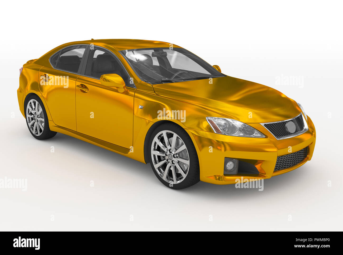 Car front view isolated hi-res stock photography and images - Alamy