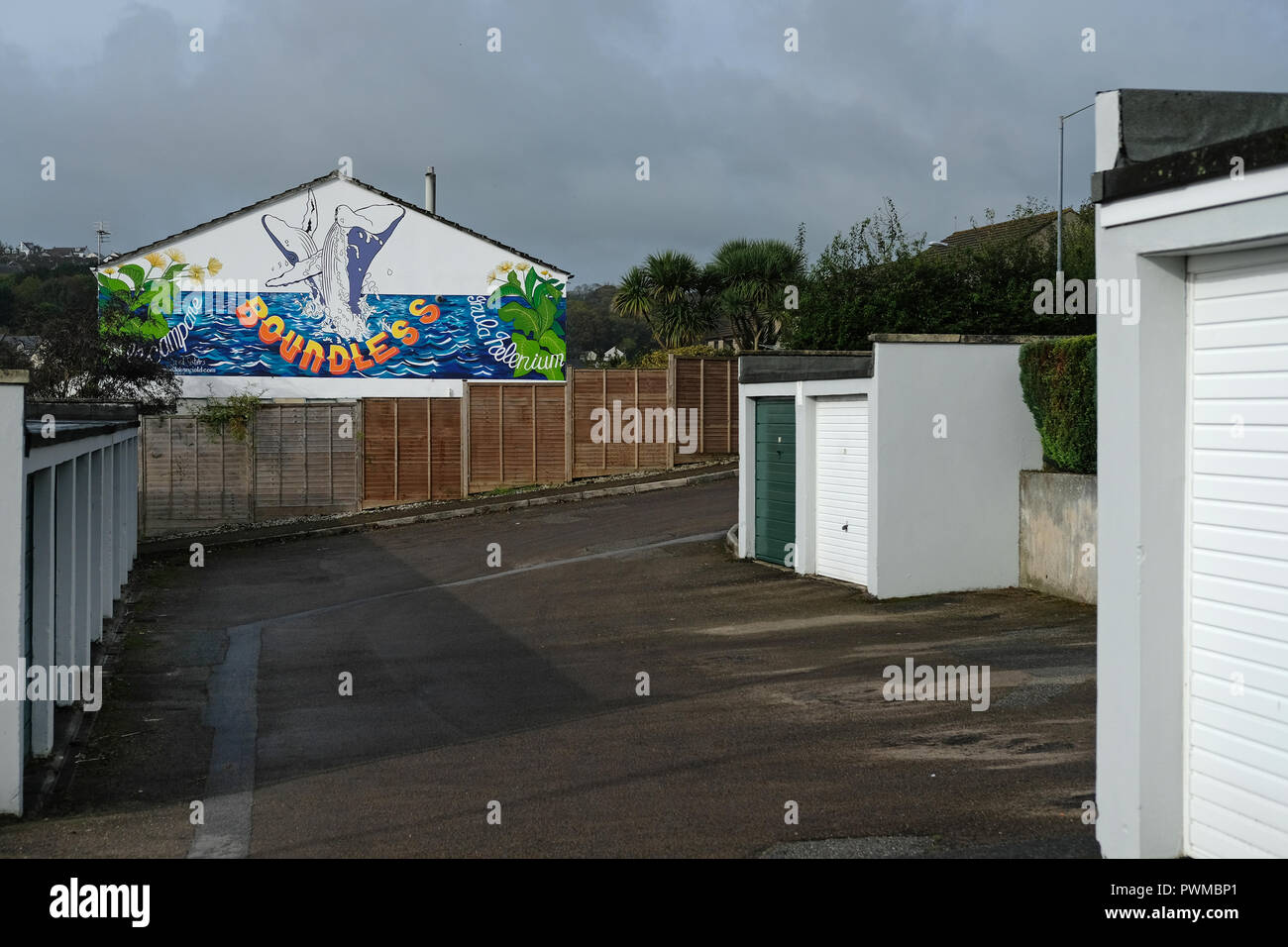 Graffiti cornwall hi-res stock photography and images - Alamy