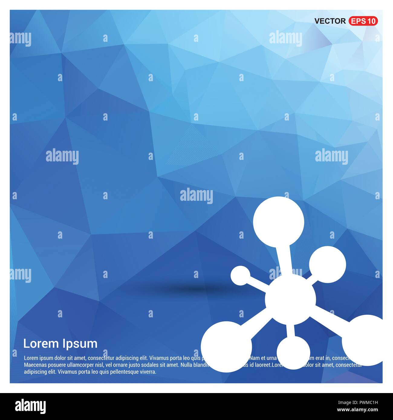 connection of cells molecule icon - Free vector icon Stock Vector Image ...