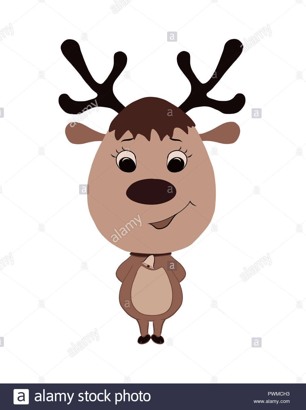 Cute Deer Face Cartoon Stock Photos & Cute Deer Face Cartoon Stock ...