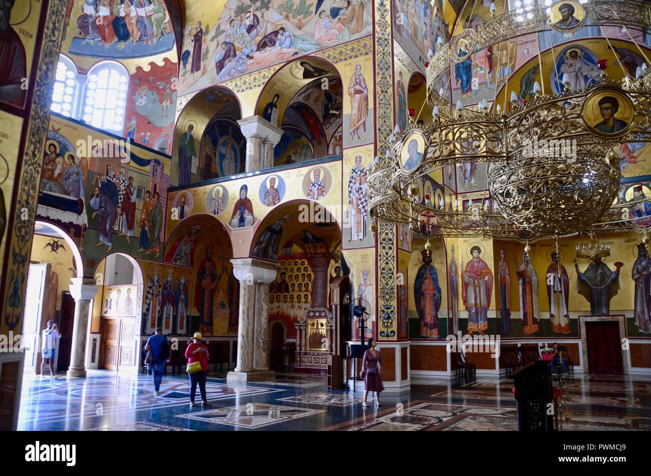 interior of the Cathedral of the Resurrection of Christ, Podgorica ...