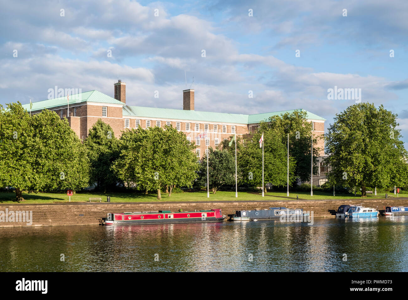 Nottinghamshire County Council offices and headquarters, County Hall ...