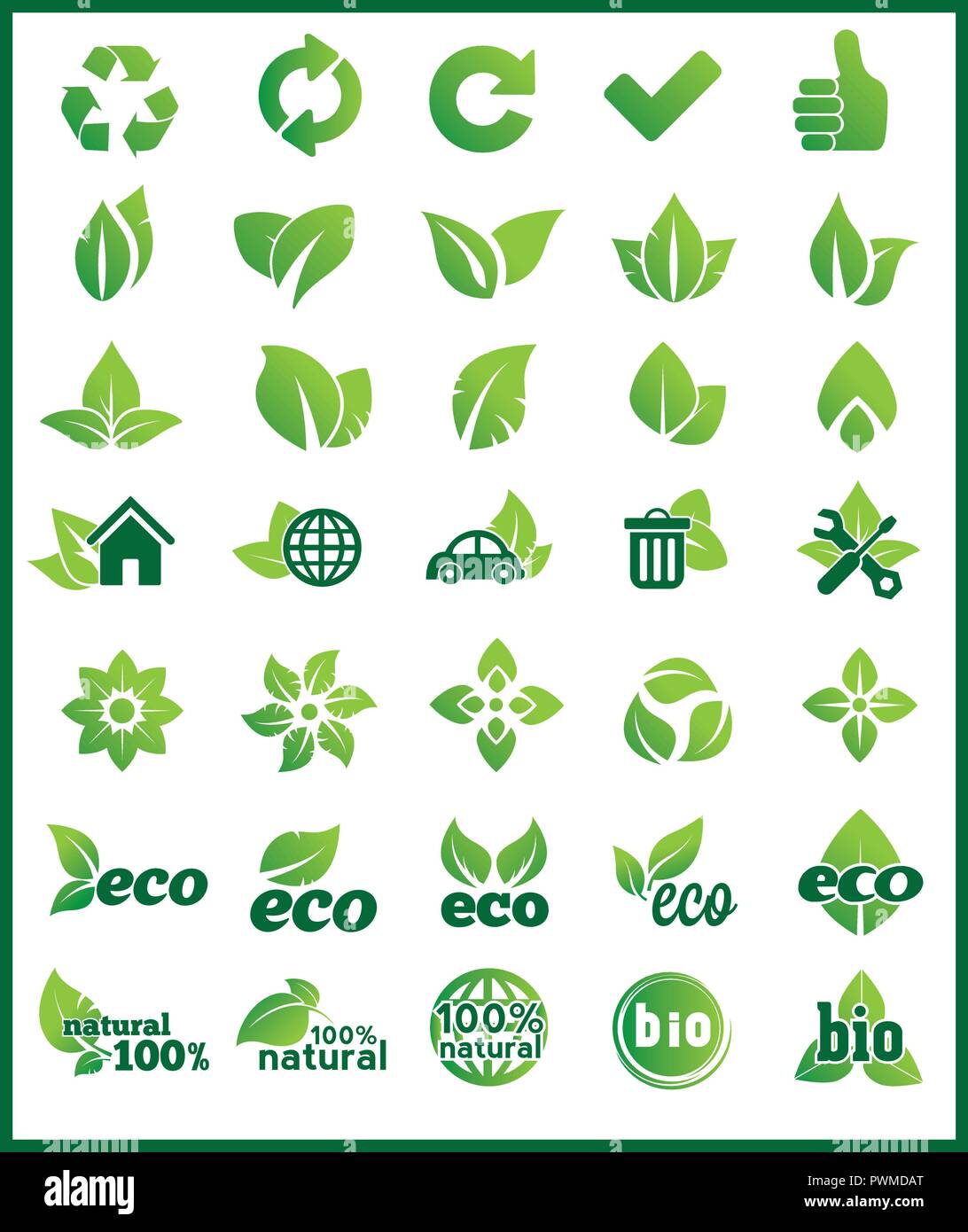 Element Eco-Design vector illustration Stock Vector Image & Art - Alamy