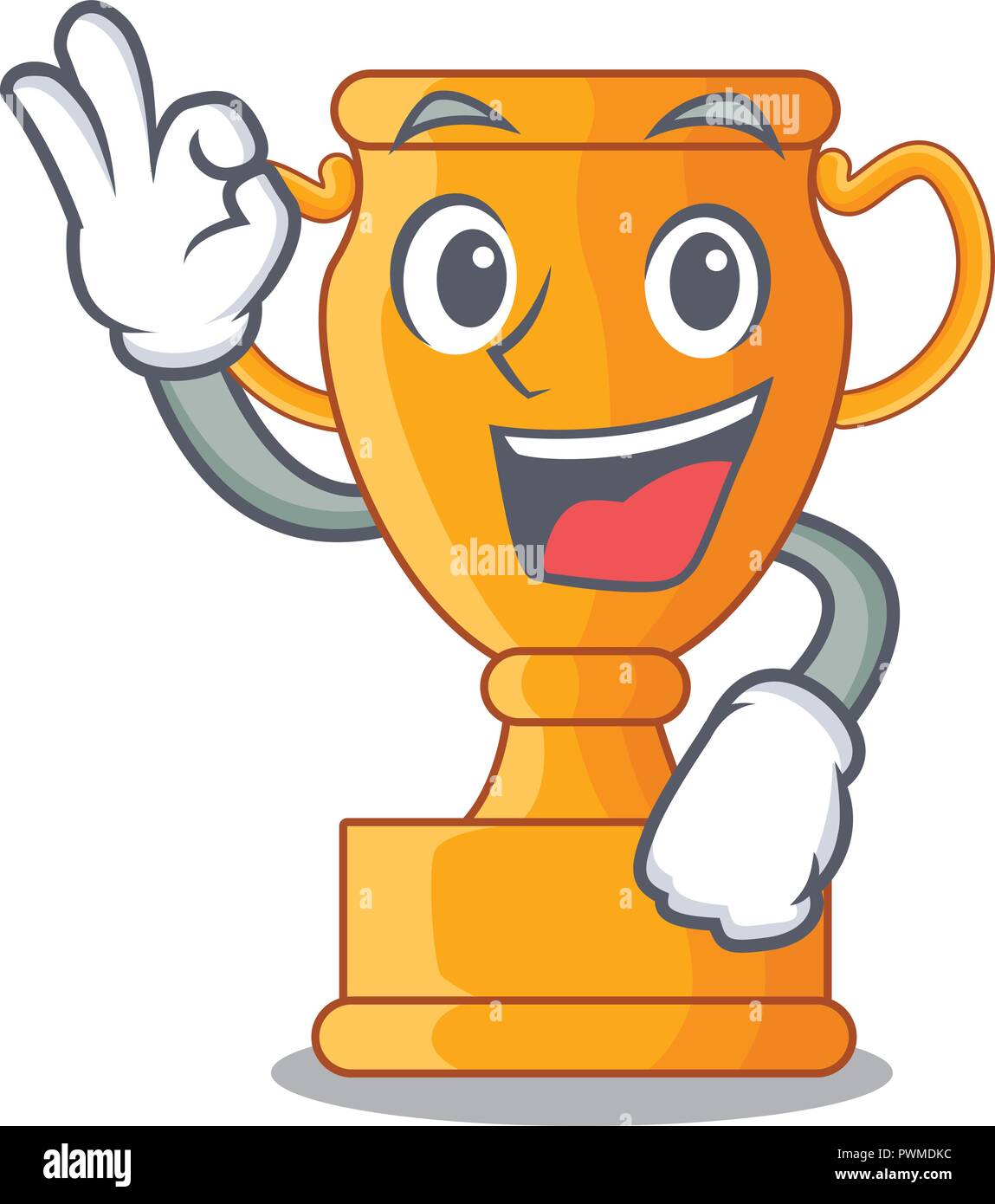 Cartoon trophy hi-res stock photography and images - Alamy