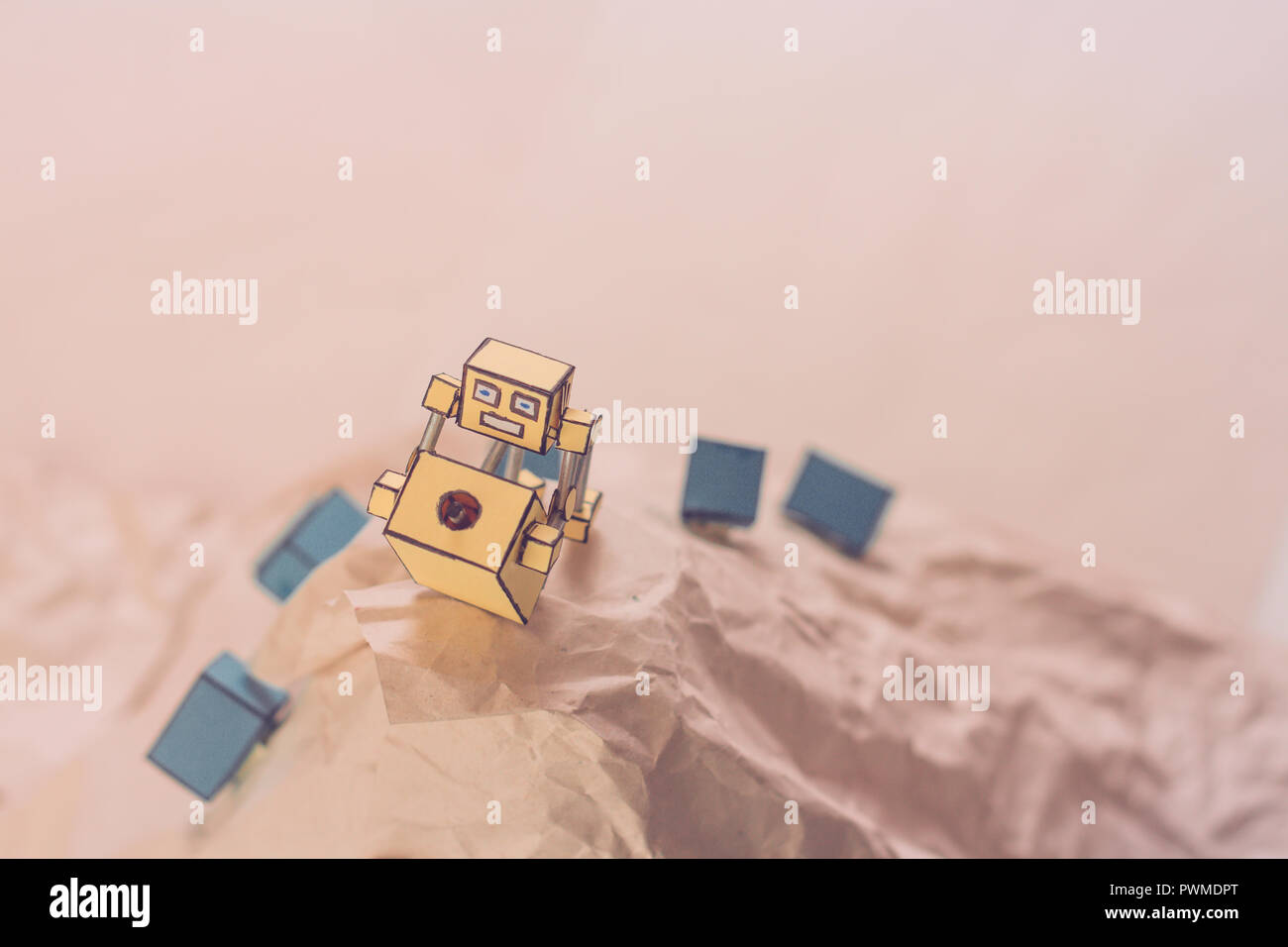 Industrial robot yellow hi-res stock photography and images - Alamy