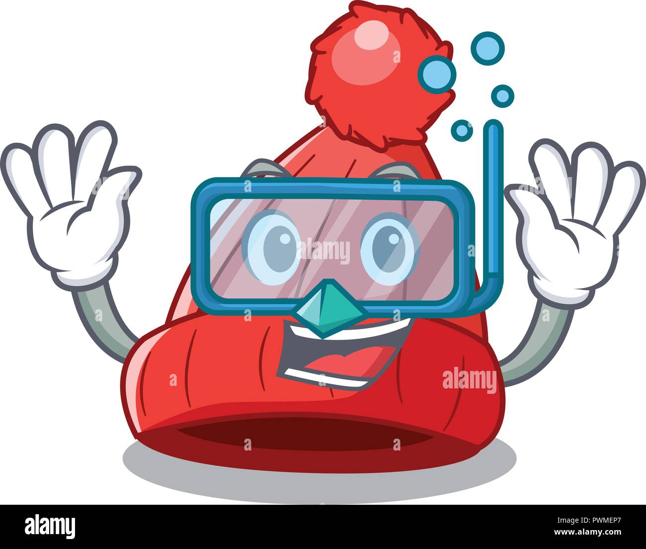 Diving warm water Stock Vector Images - Alamy