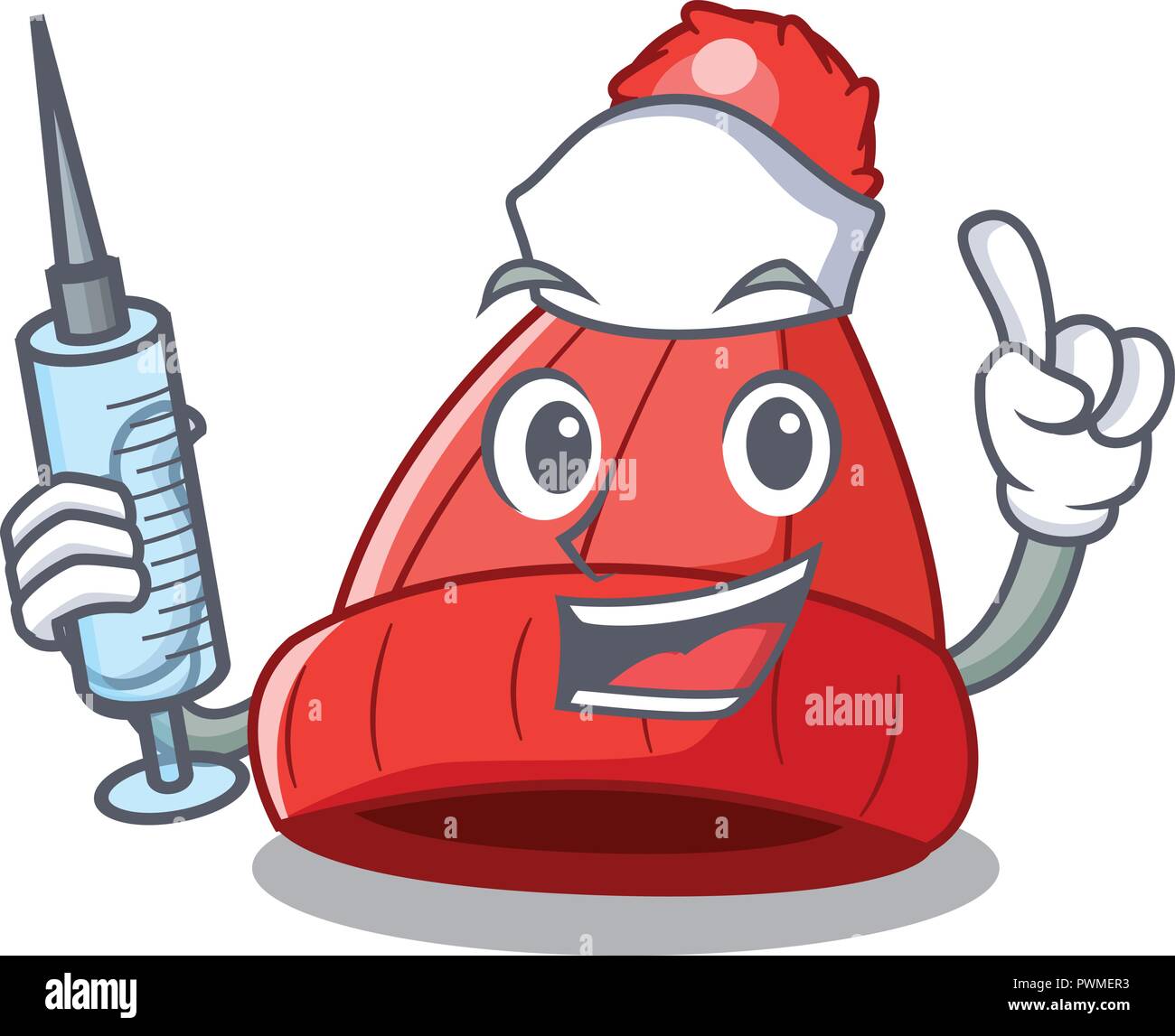 Nurse cap syringe Stock Vector Images - Alamy