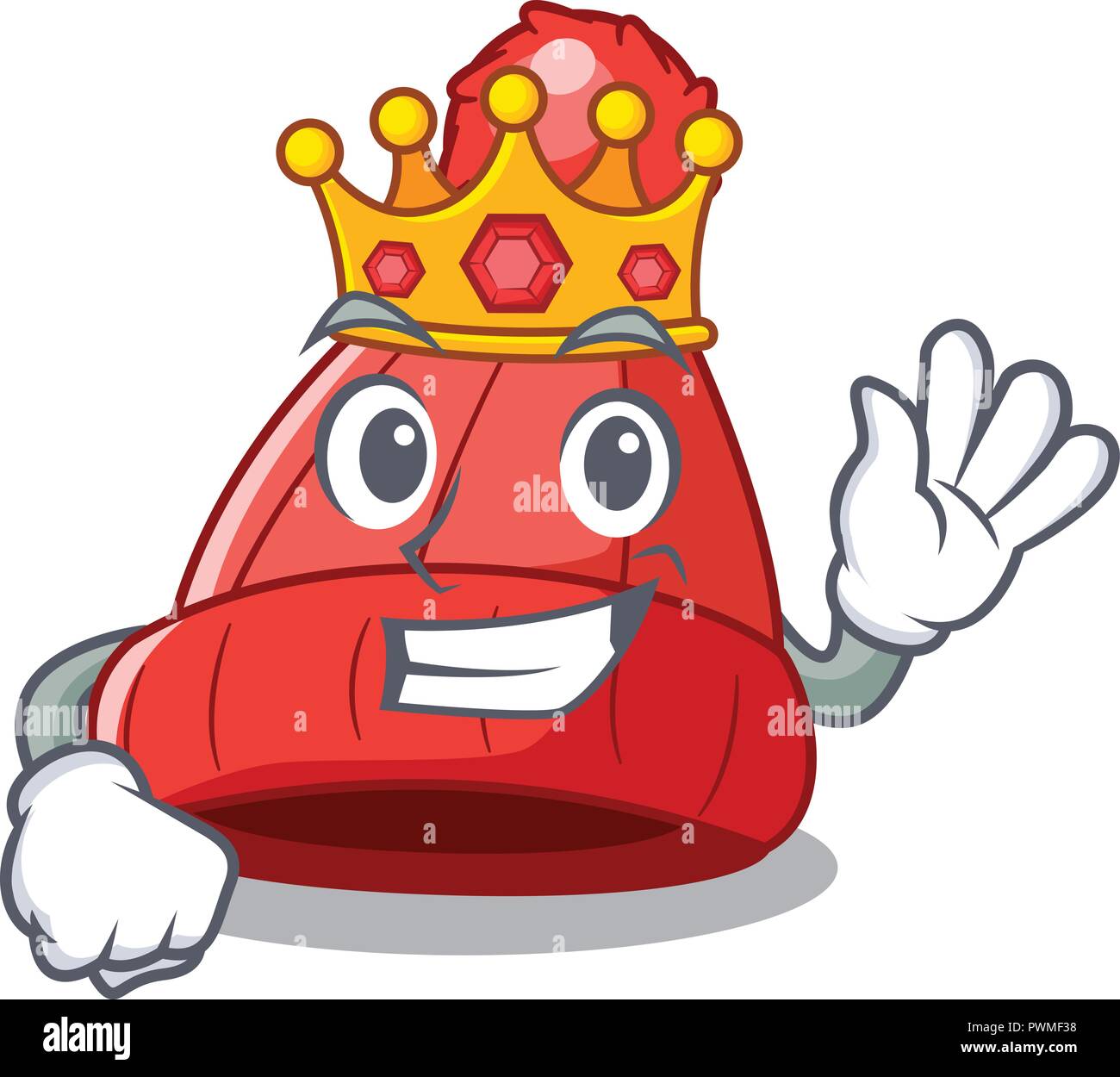 Hat crowned Stock Vector Images - Alamy