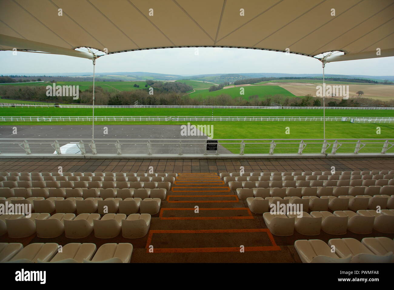 Goodwood racecourse is a horse-racing track, situated five miles north ...