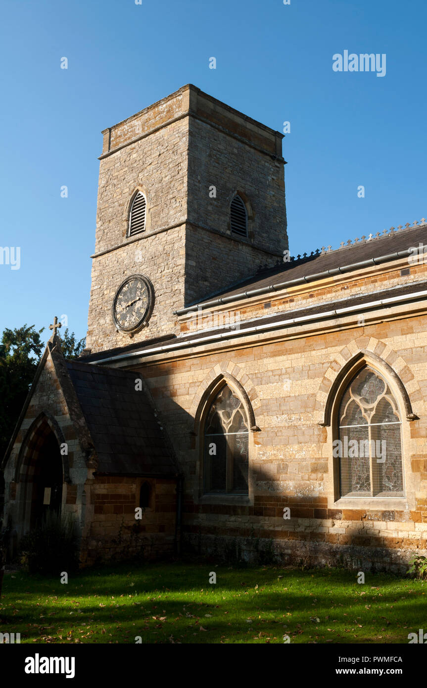St. Mary Magdalene Church, Horton, Northamptonshire, England, UK Stock ...