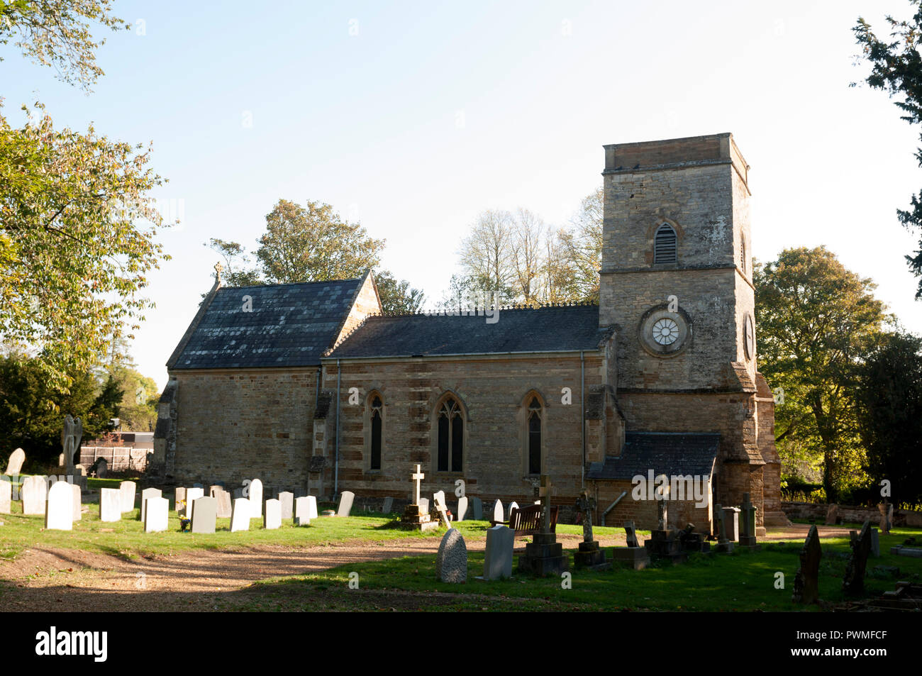 St. Mary Magdalene Church, Horton, Northamptonshire, England, UK Stock ...