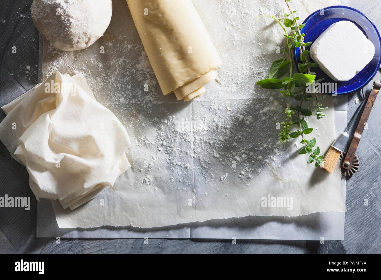 Filo pastry product hi-res stock photography and images - Alamy