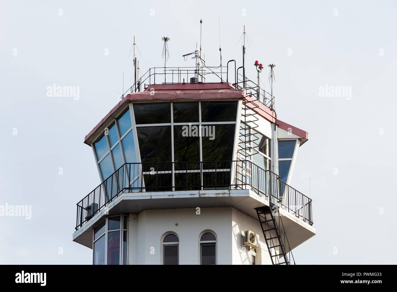 tower pilot control room, background image Stock Photo - Alamy