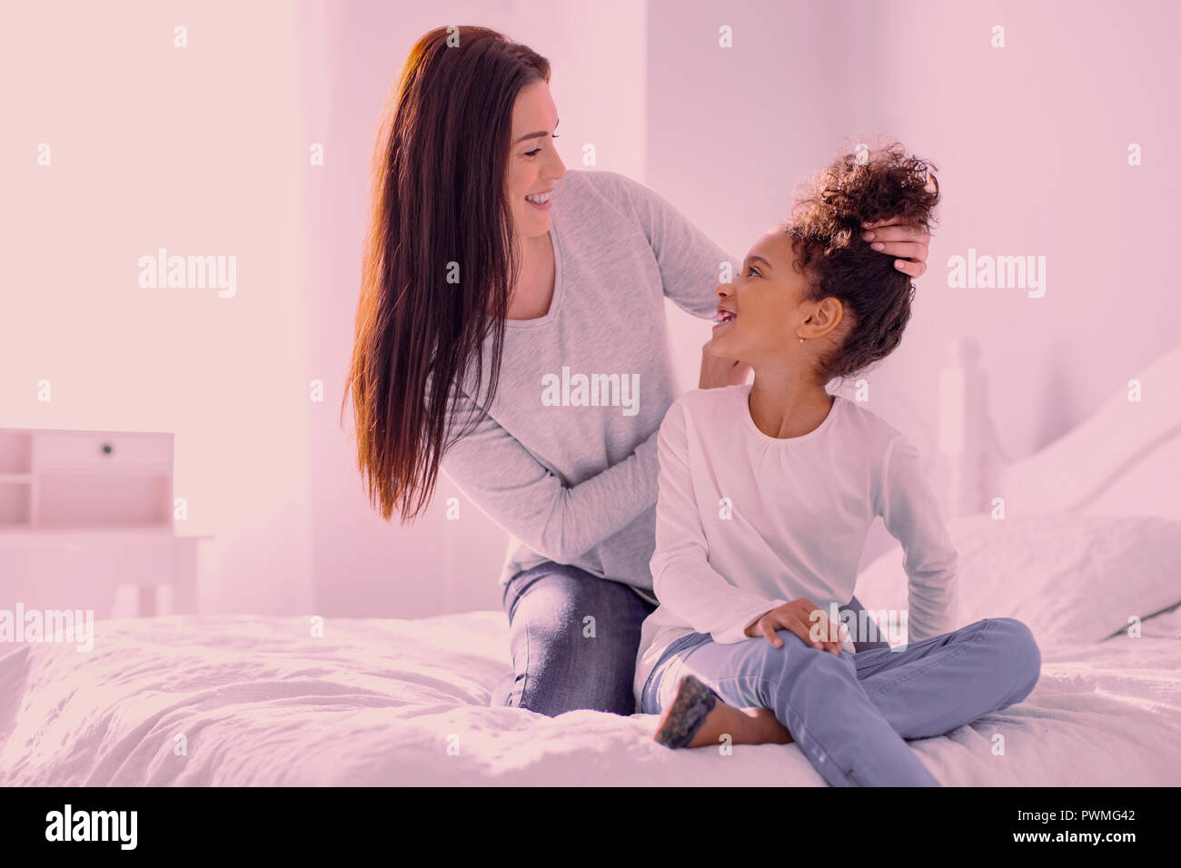 Nice mother hi-res stock photography and images - Alamy