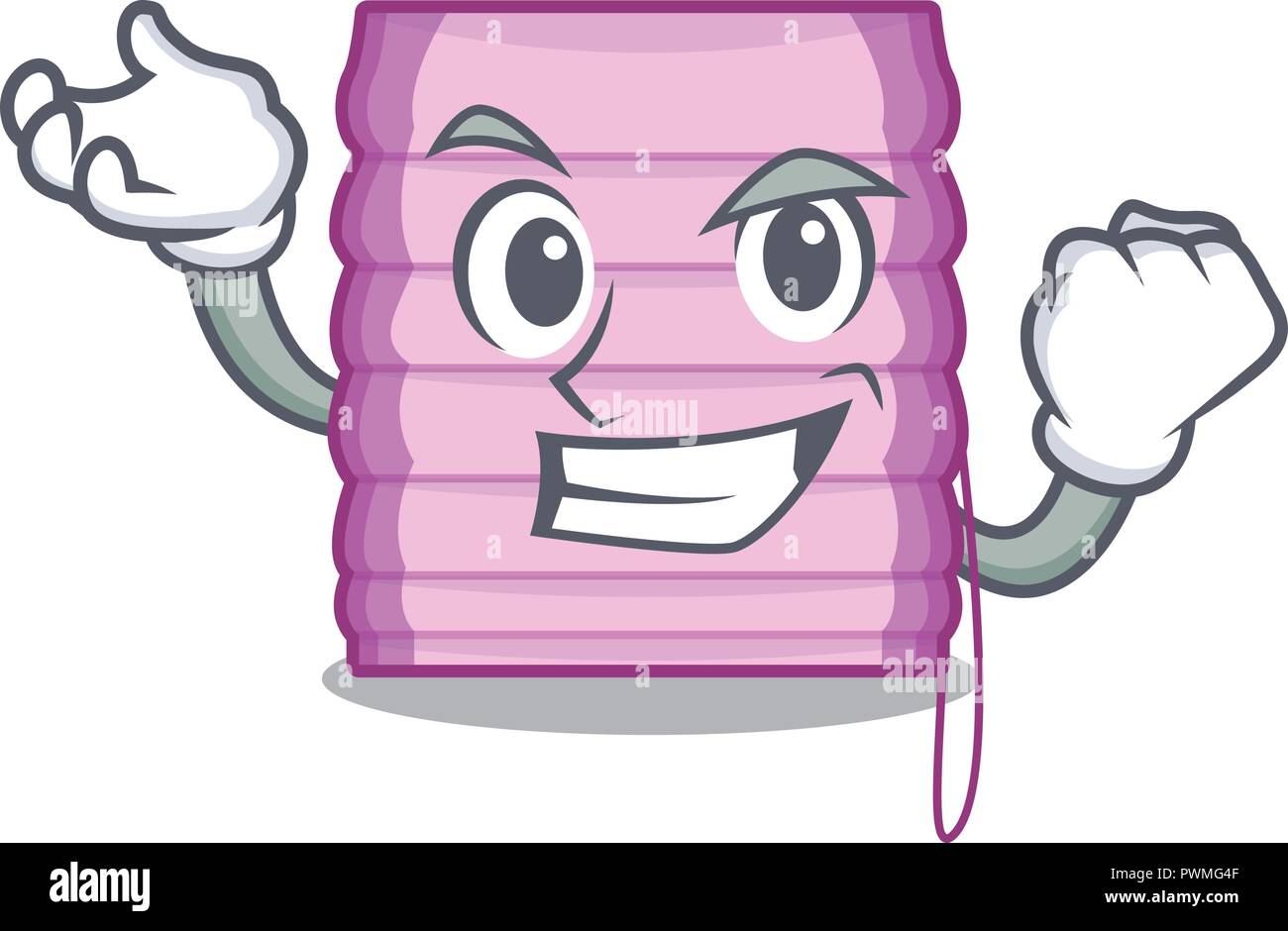 Successful cartoon blinds in a window home Stock Vector Image & Art - Alamy