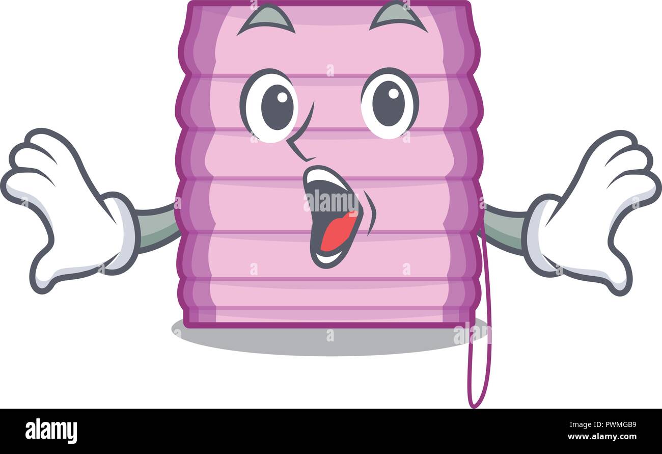 Surprised new home window with blinds cartoon Stock Vector Image & Art ...