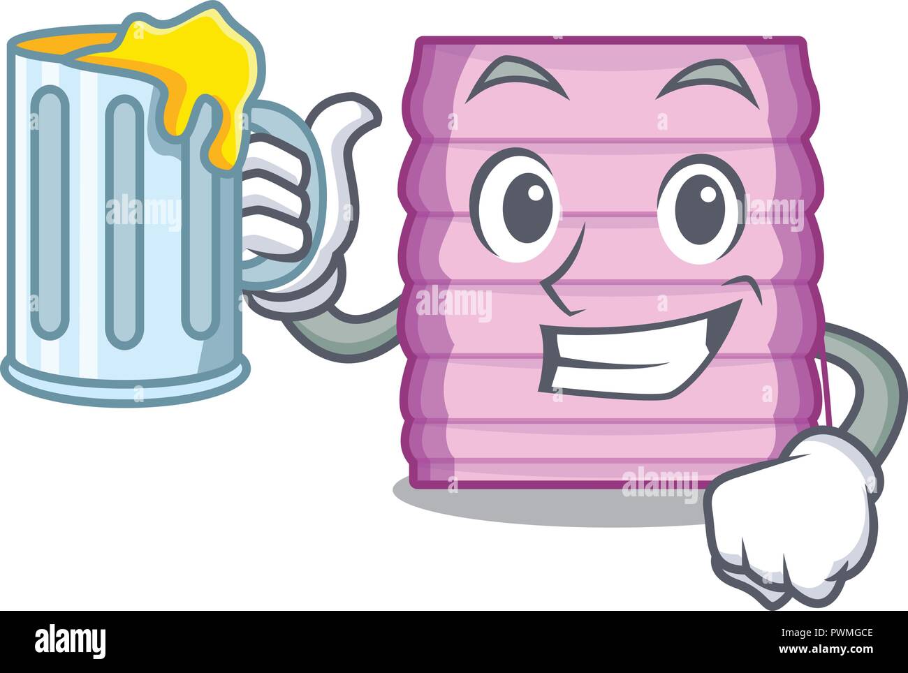 With juice new home window with blinds cartoon Stock Vector Image & Art ...