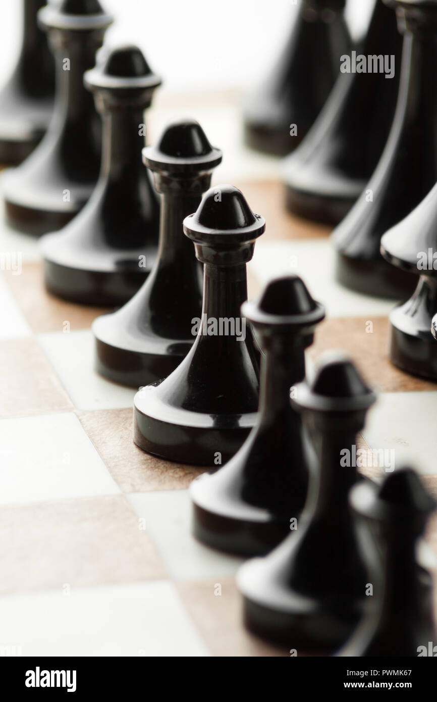 Closeup chess board figures hi-res stock photography and images - Alamy