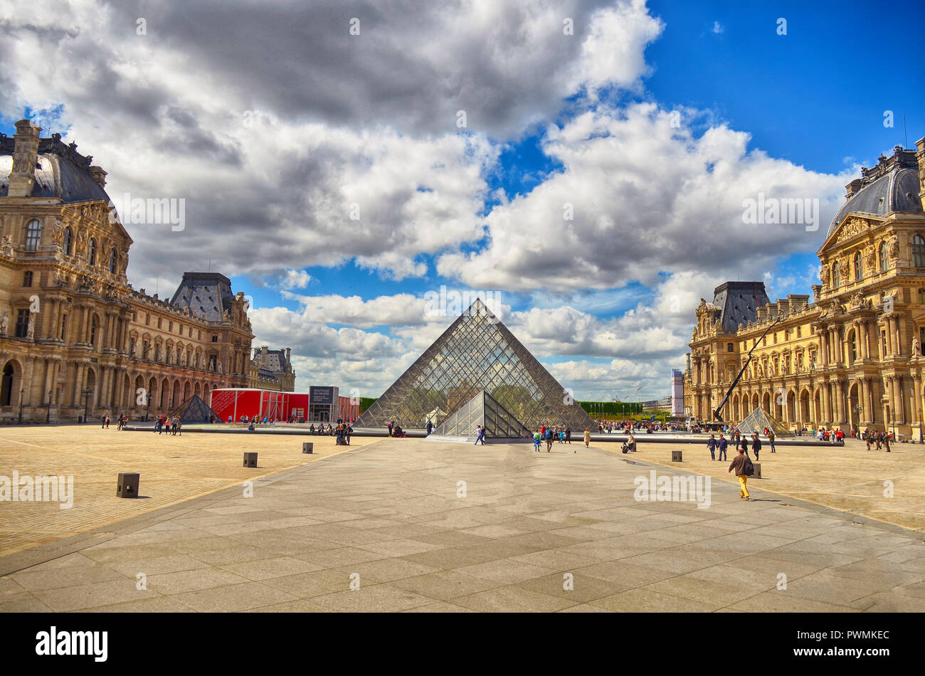 Louvre Museum, Paris Stock Photo - Alamy