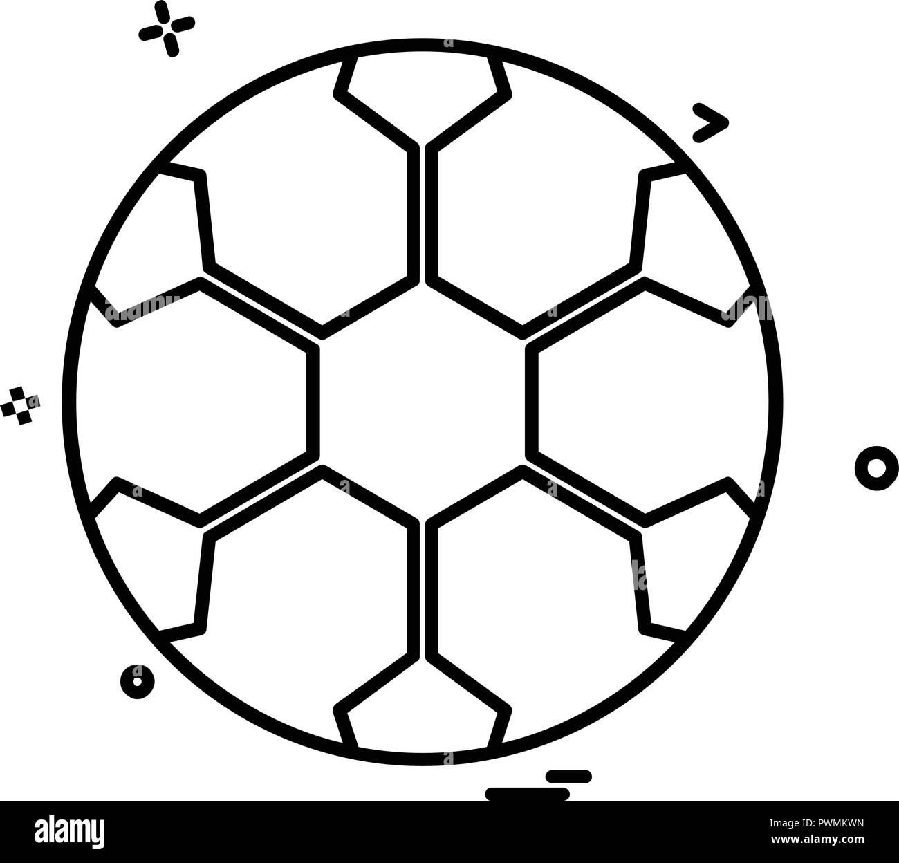 Ball icon design vector Stock Vector Image & Art - Alamy
