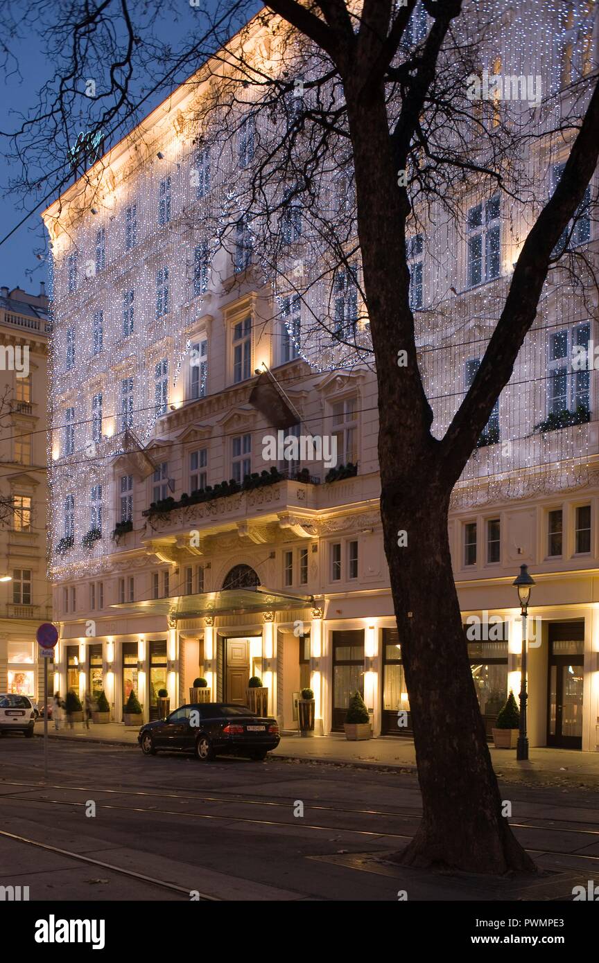 Wien, Hotel The Ring - Vienna, Hotel The Ring Stock Photo - Alamy