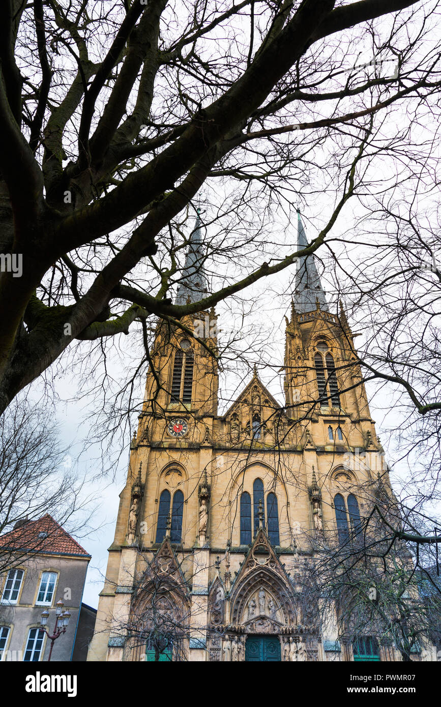 Cathedral of Saint Stephen of Metz, France Stock Photo - Alamy