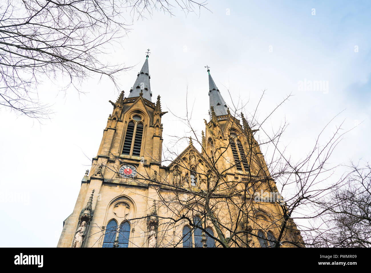 Cathedral of Saint Stephen of Metz, France Stock Photo - Alamy