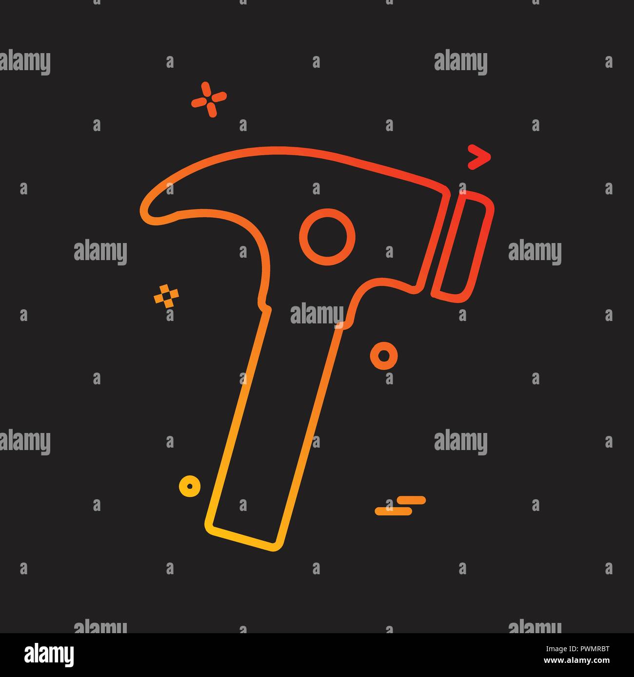 Hardware tools icon design vector Stock Vector Image & Art - Alamy