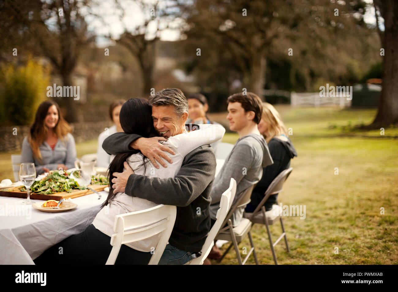 Group of friends laughing hi-res stock photography and images - Alamy