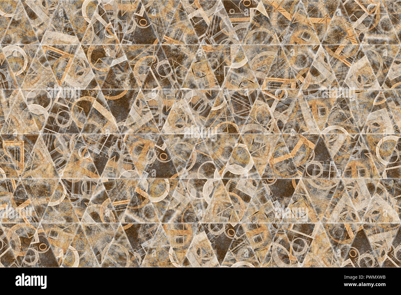 Decorative and pattern of geometric triangle strip illustrations. Good ...