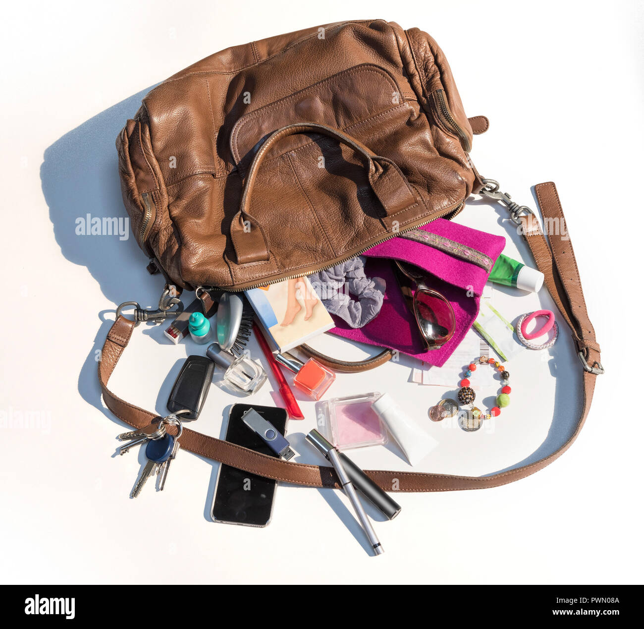 Contents spilling hi-res stock photography and images - Alamy