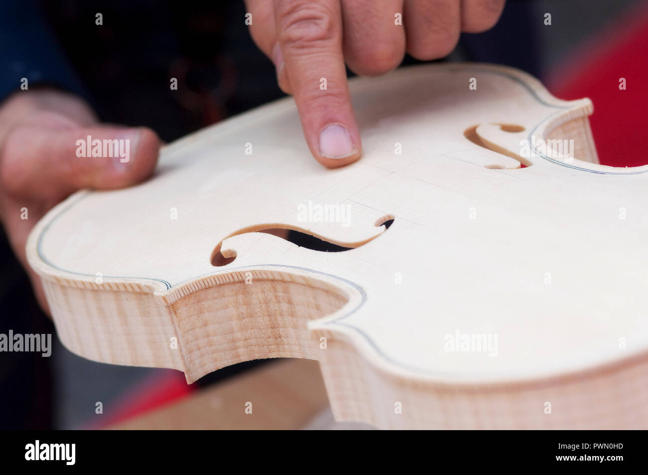 Violin Work Maker Wood High Resolution Stock Photography and Images - Alamy