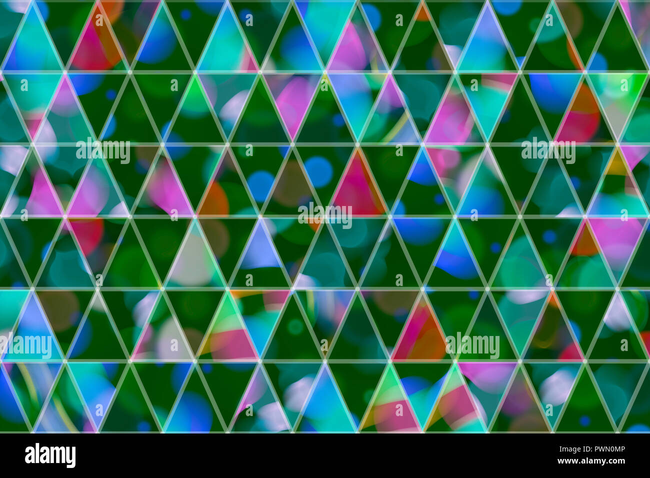 Abstract triangle strip illustrations background Stock Photo - Alamy