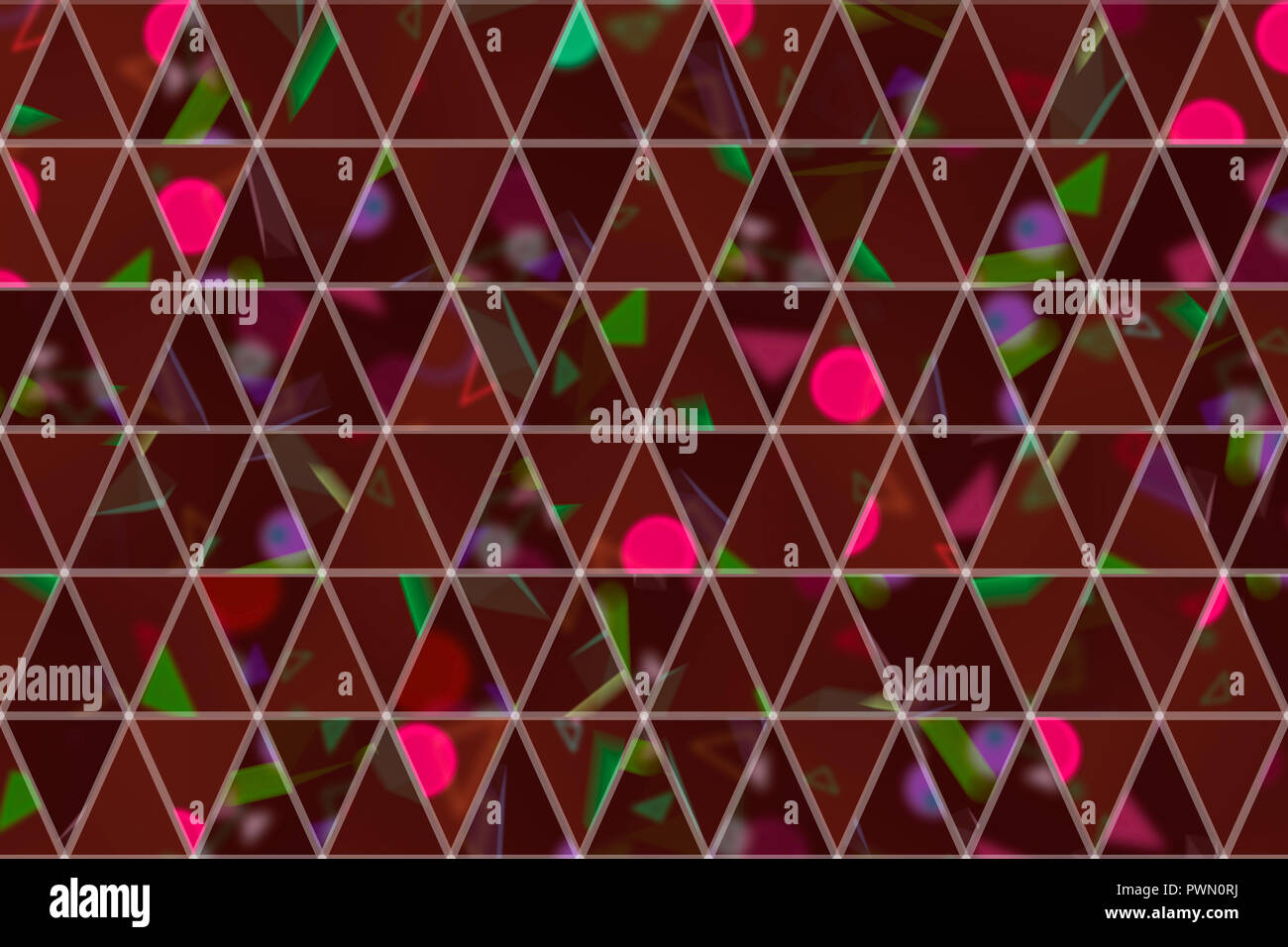Decorative and pattern of geometric triangle strip illustrations. Good ...