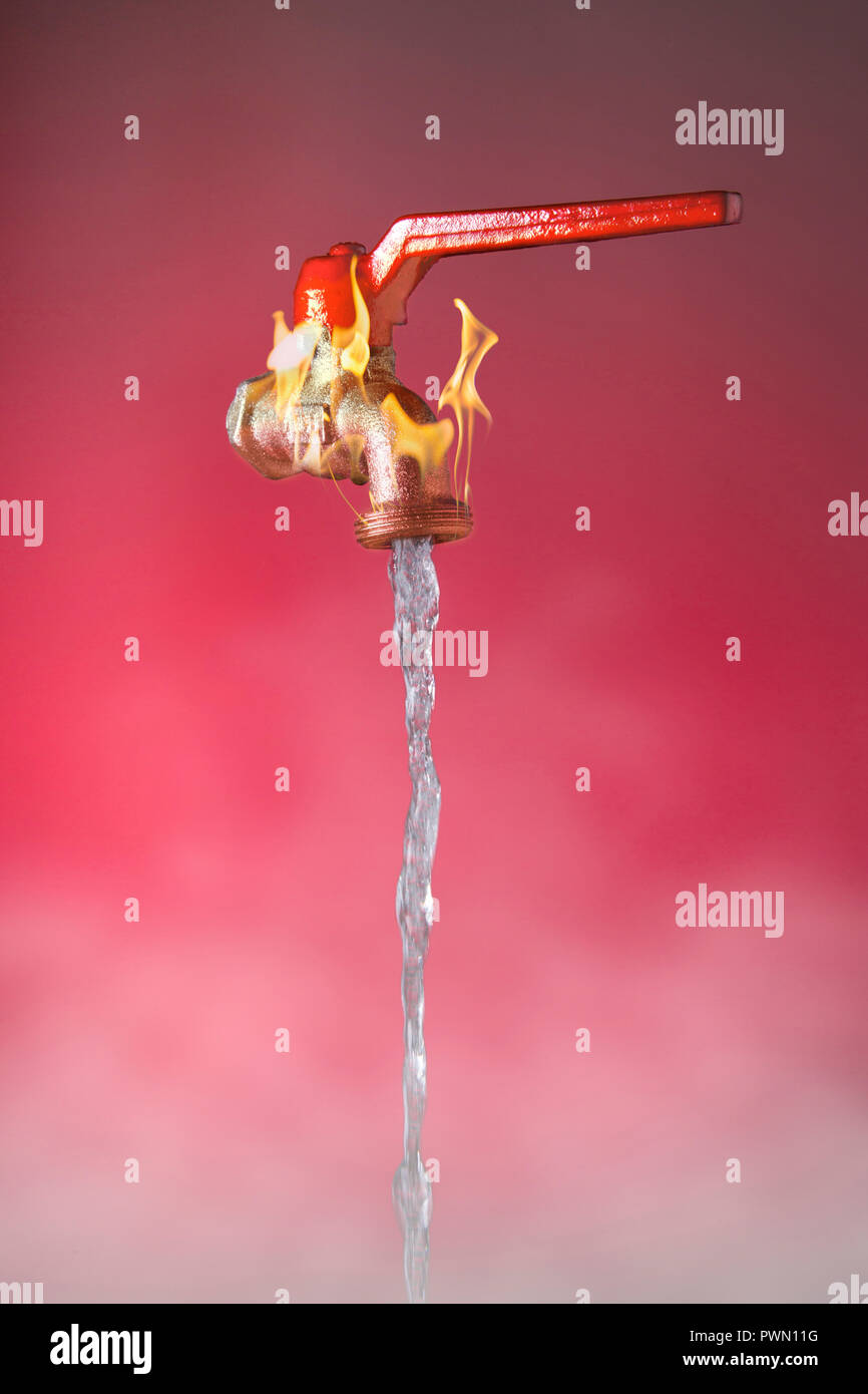 Red hot pipes hi-res stock photography and images - Alamy