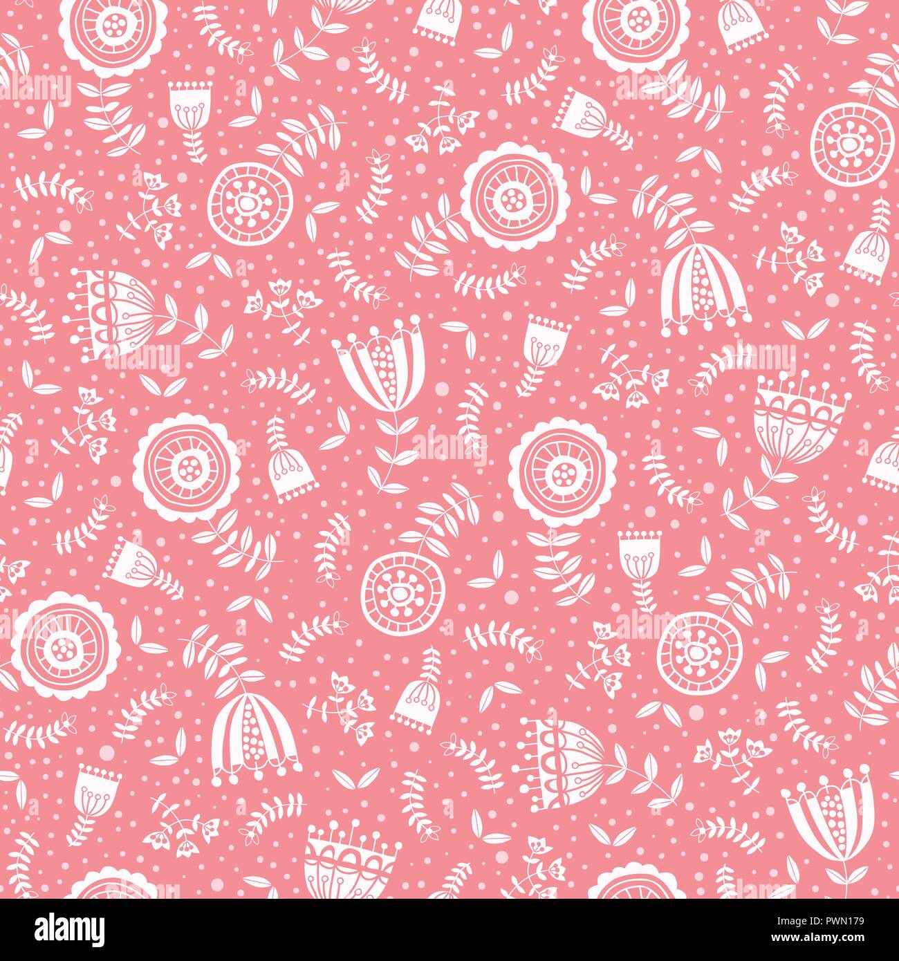 Scandinavian florals Stock Vector Images - Alamy