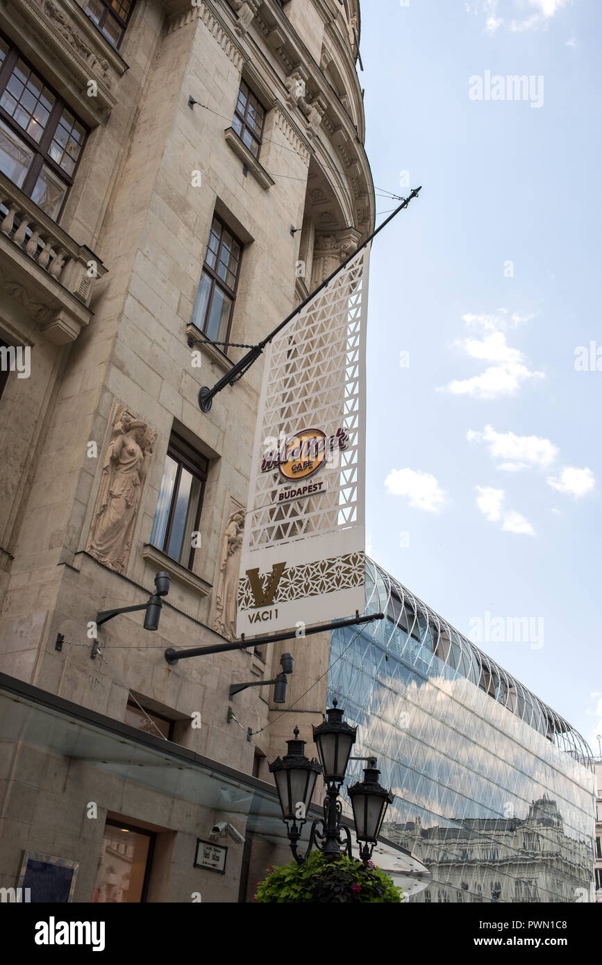 Budapest hard rock cafe hi-res stock photography and images - Alamy