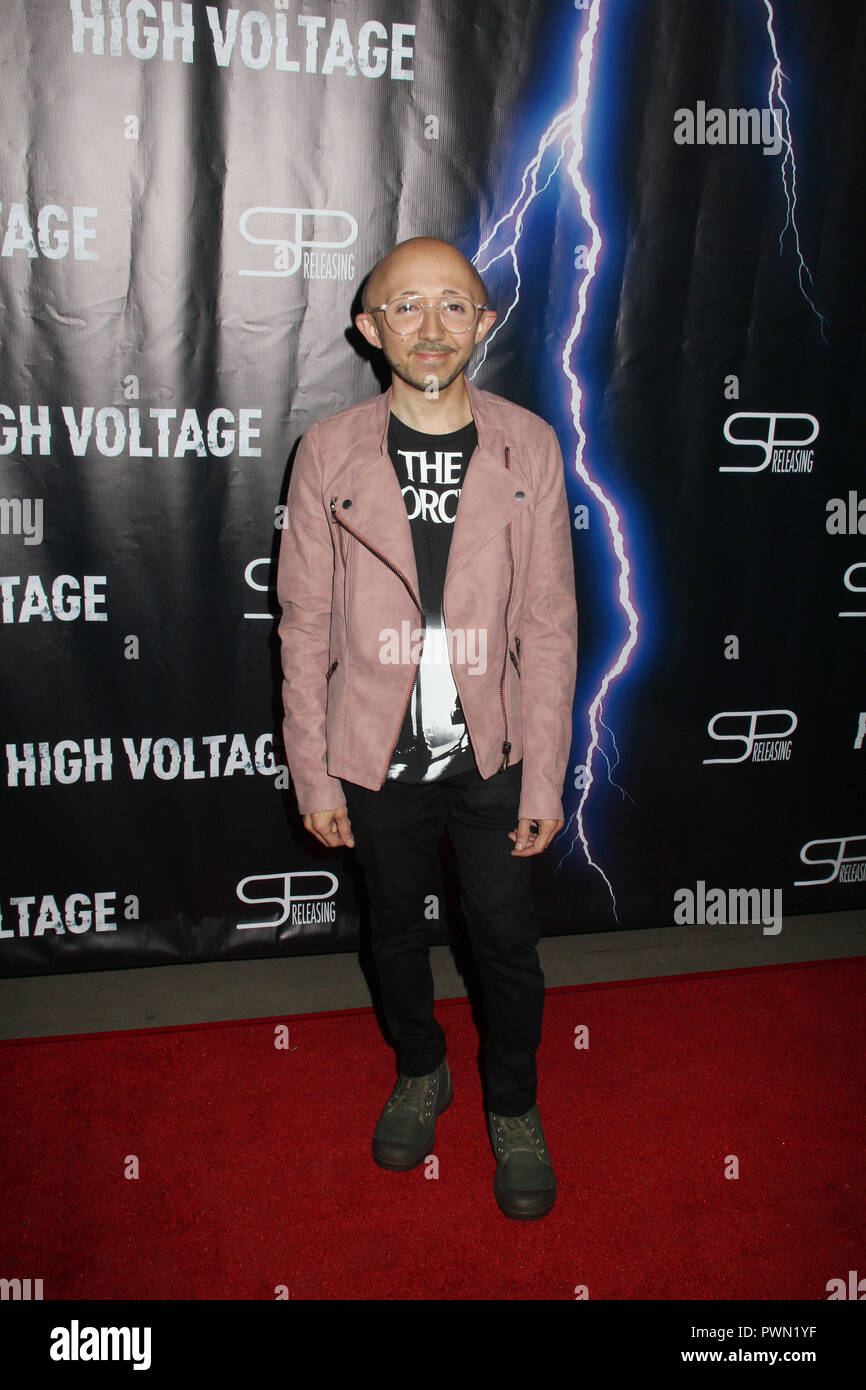 Shane Carpenter 10/16/2018 The Los Angeles premiere of "High Voltage ...