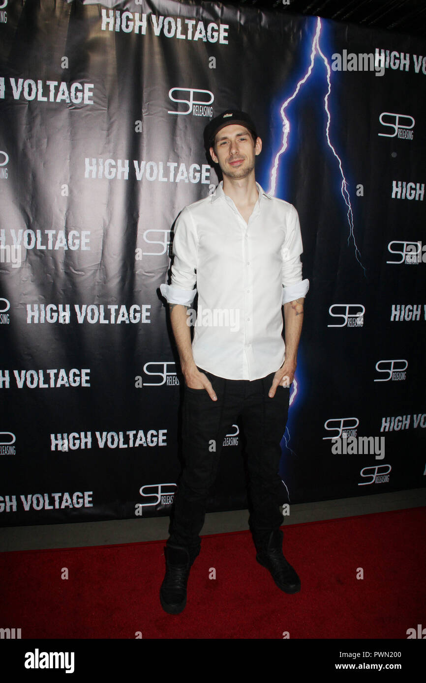 Chris Hayman 10/16/2018 The Los Angeles premiere of "High Voltage" held ...