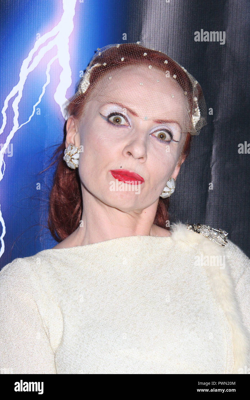 Ayin Aleph 10/16/2018 The Los Angeles premiere of "High Voltage" held ...