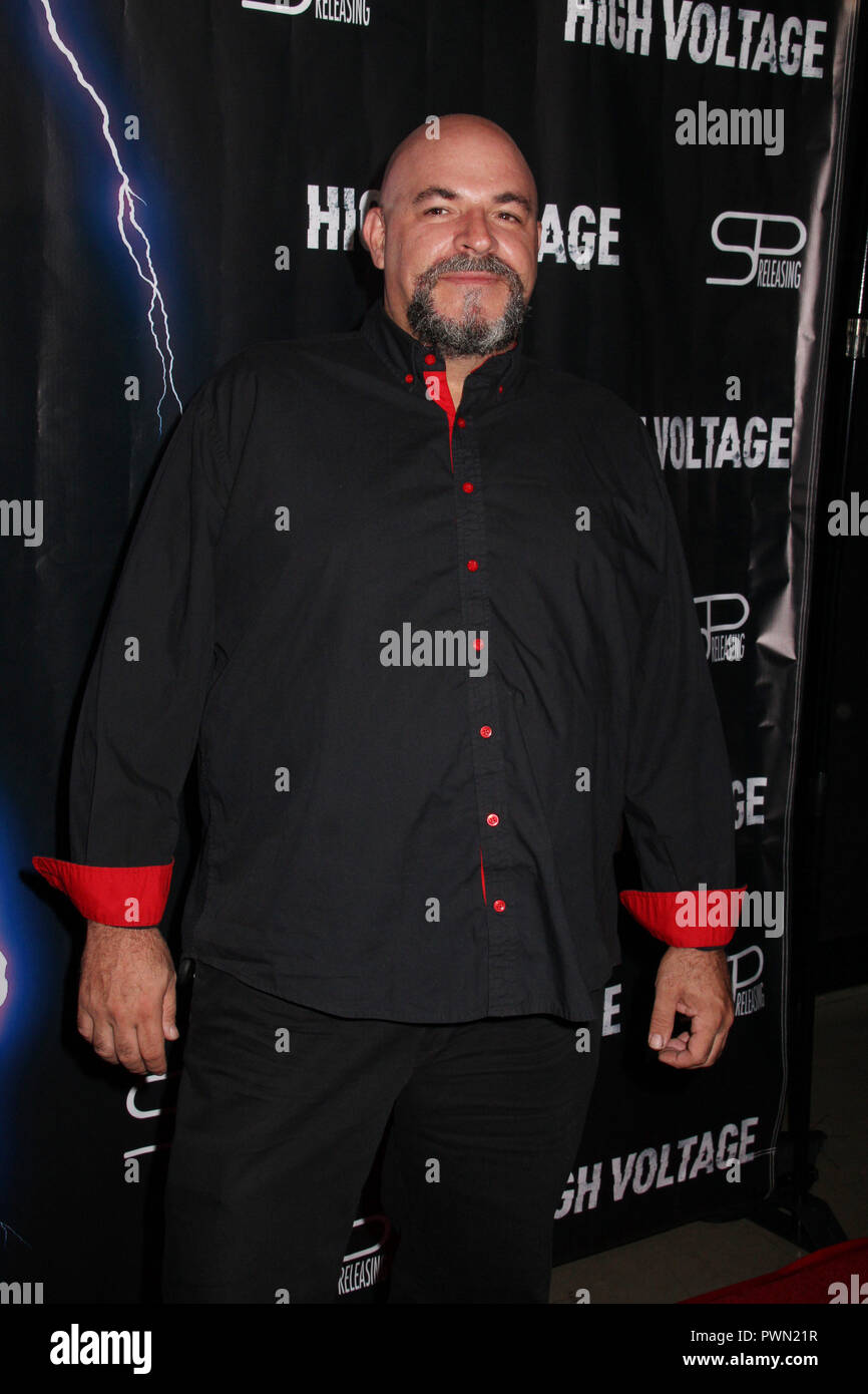 Alex Noble 10/16/2018 The Los Angeles premiere of "High Voltage" held ...