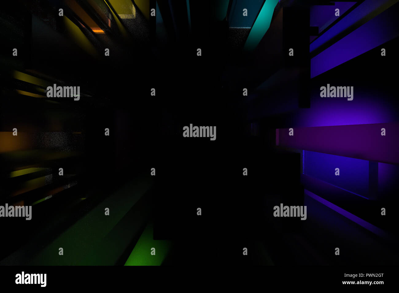 Background abstract, pillar block or shapre colorful lighting, for ...