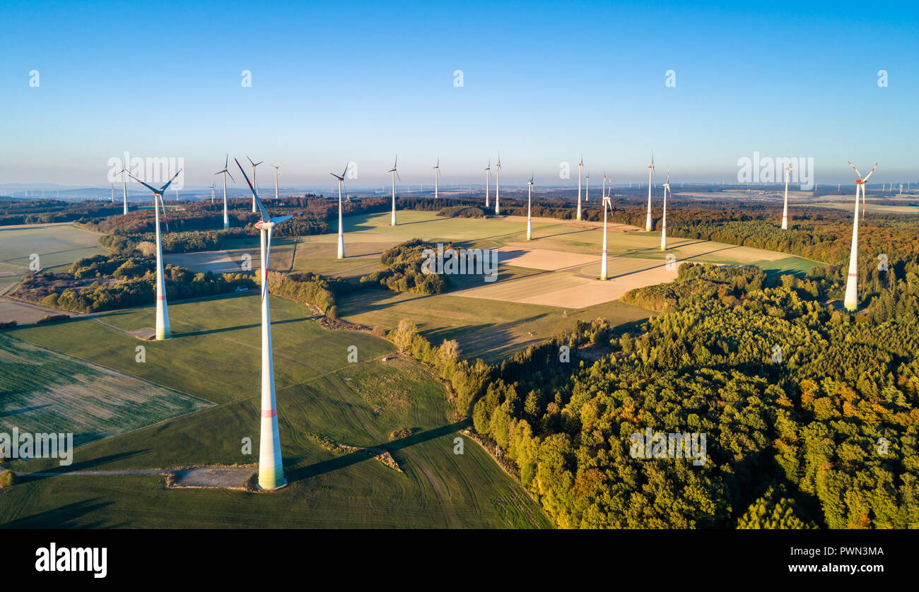 Europe wind turbine for generate electricity with scenery view hi-res ...