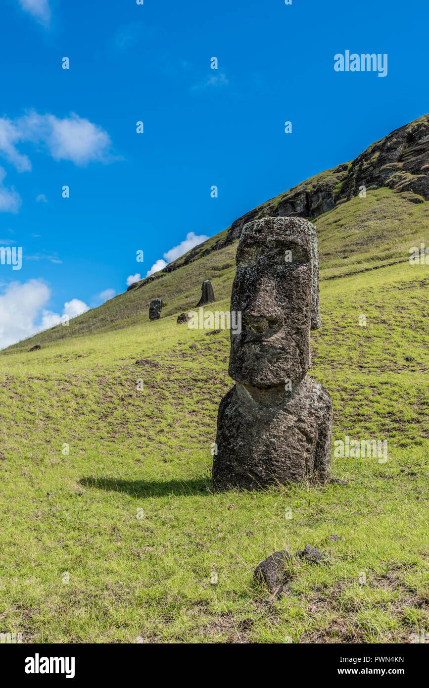 Close up rapa nui moai hi-res stock photography and images - Alamy