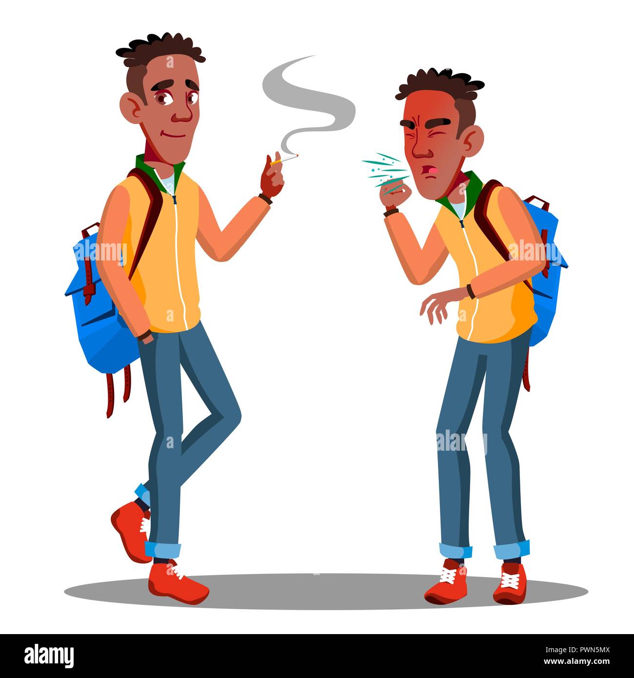Teen Smoking School Stock Photos & Teen Smoking School Stock Images - Alamy