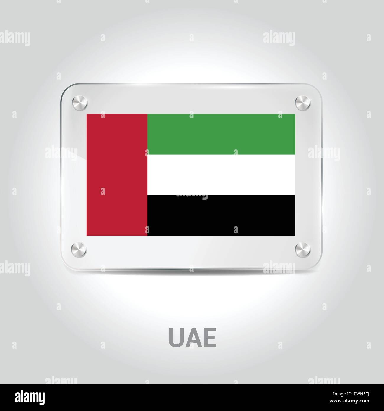 UAE flag design vector Stock Vector Image & Art - Alamy