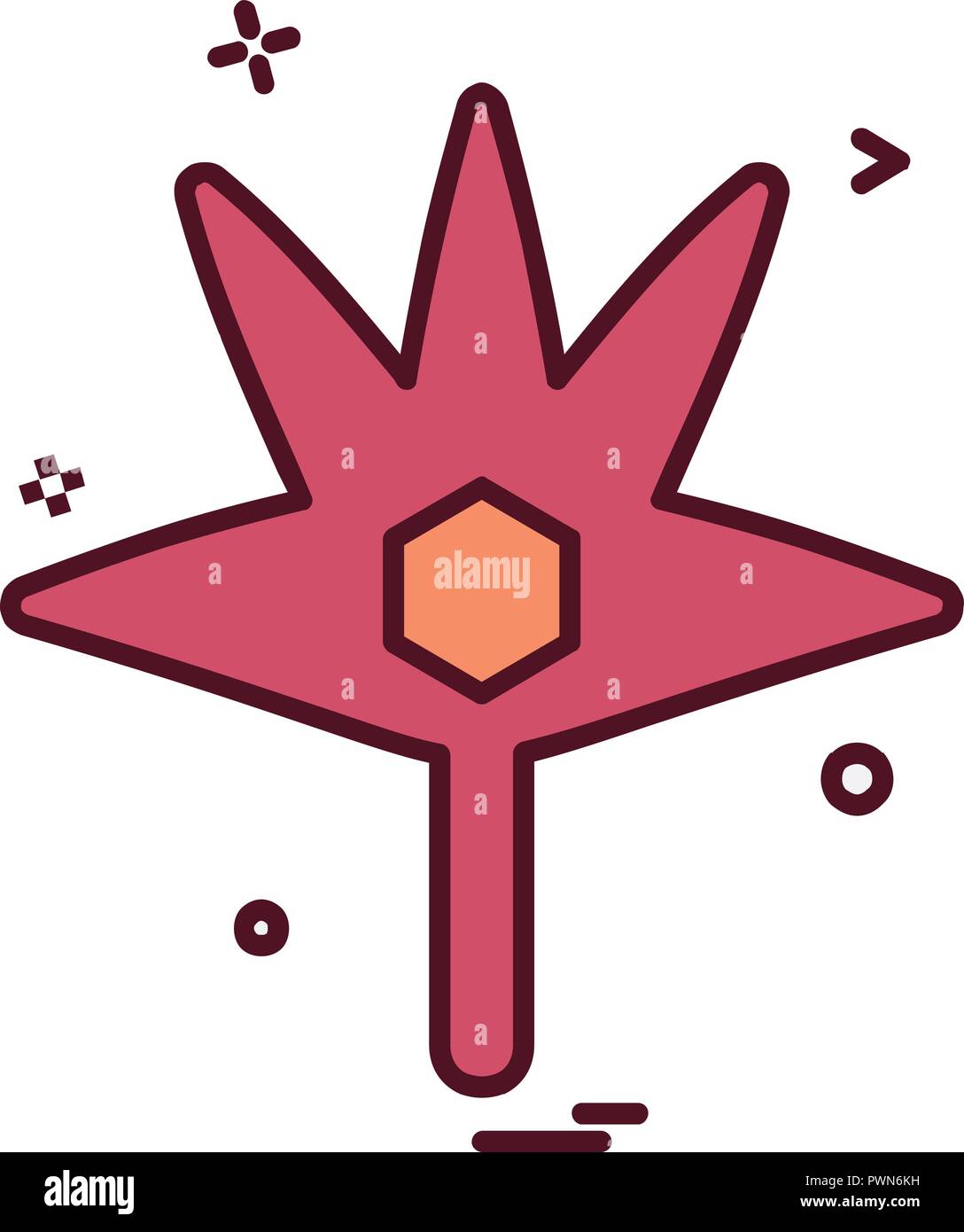 Flower icon design vector Stock Vector Image & Art - Alamy