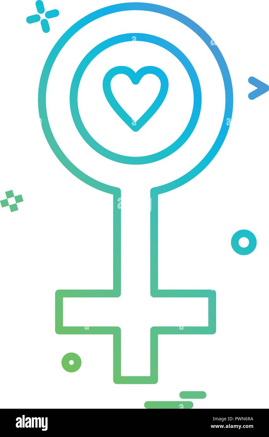 Female icon design vector Stock Vector Image & Art - Alamy